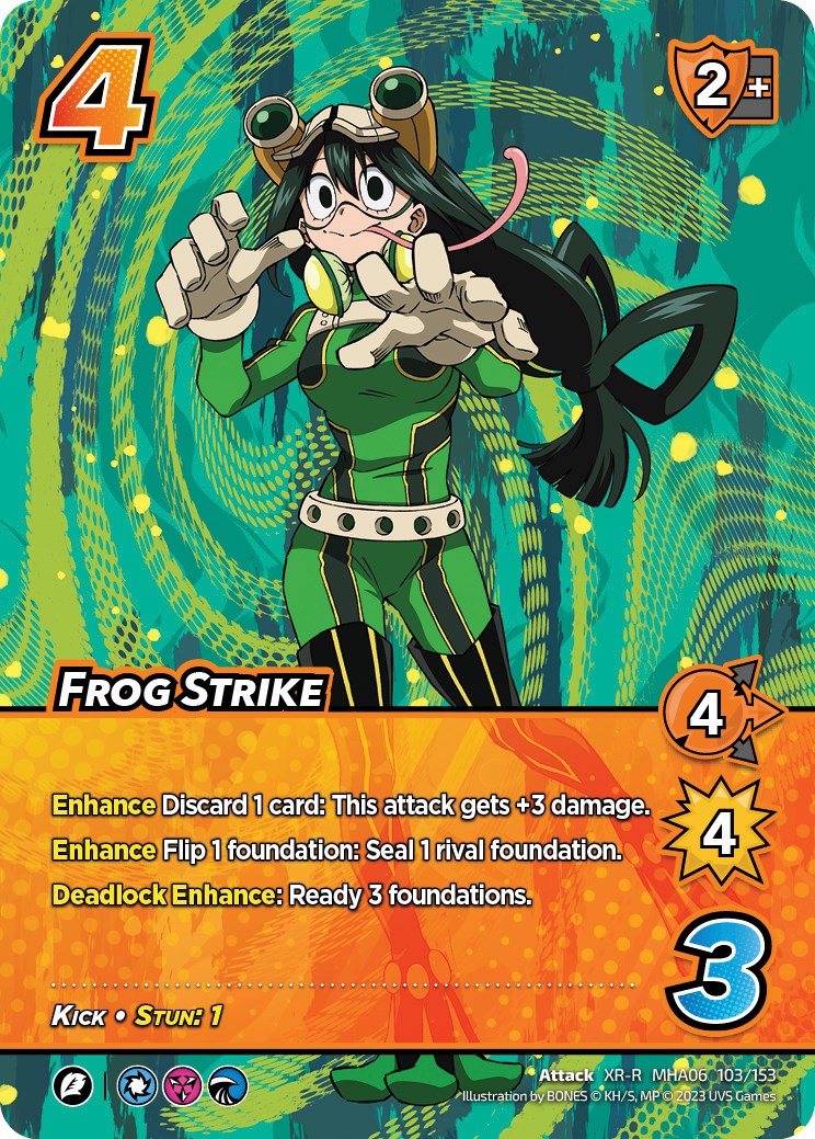 Frog Strike (XR) - UniVersus: My Hero Academia: Jet Burn - UniVersus
