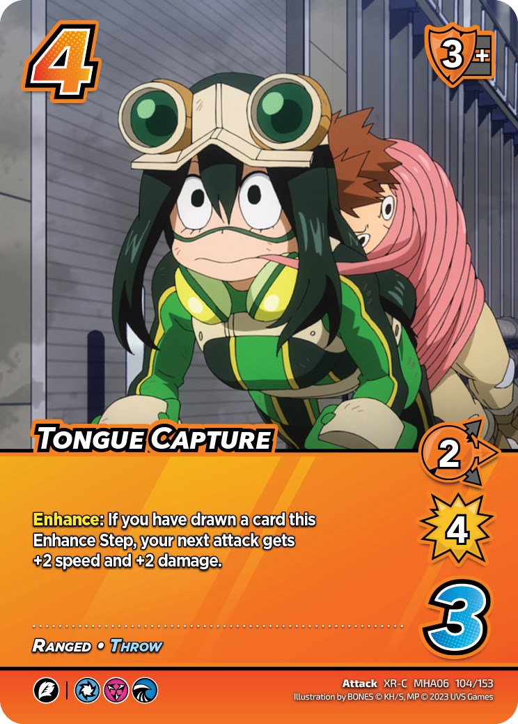 Tongue Capture (XR) - UniVersus: My Hero Academia: Jet Burn - UniVersus