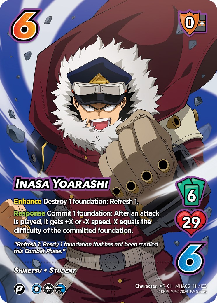 Inasa Yoarashi (XR) - UniVersus: My Hero Academia: Jet Burn - UniVersus