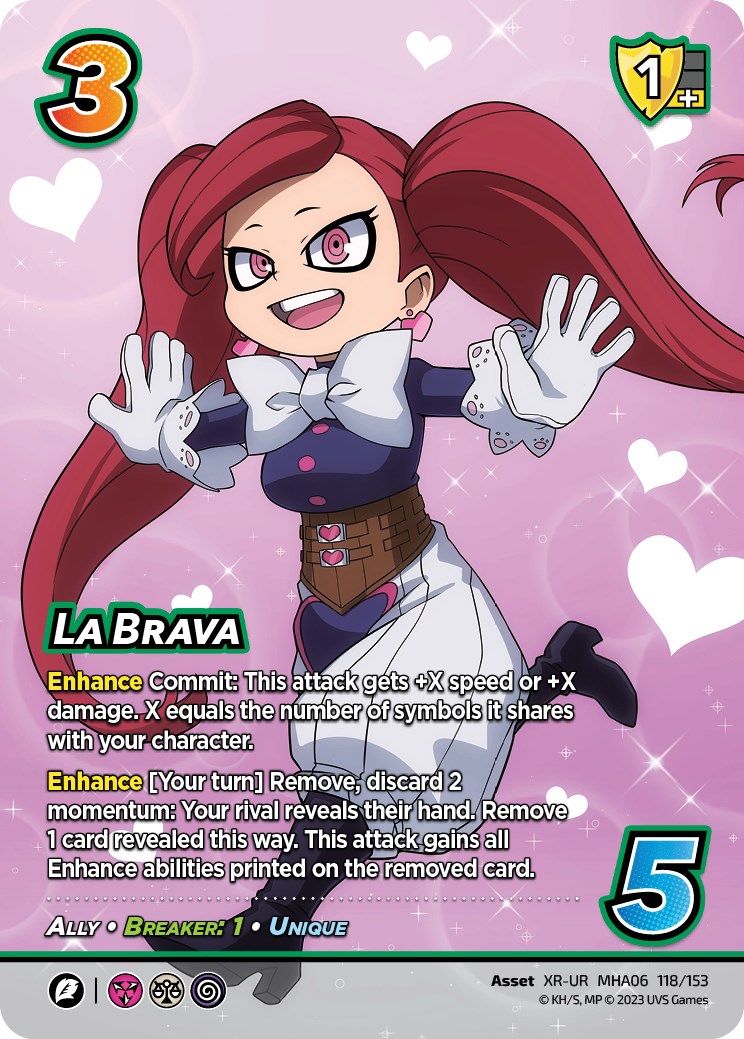 La Brava (XR) - UniVersus: My Hero Academia: Jet Burn - UniVersus