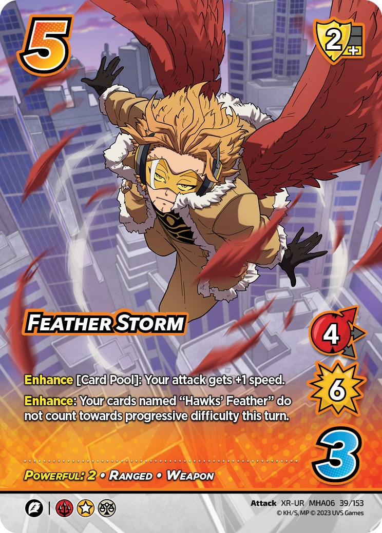 Feather Storm (XR) - UniVersus: My Hero Academia: Jet Burn - UniVersus