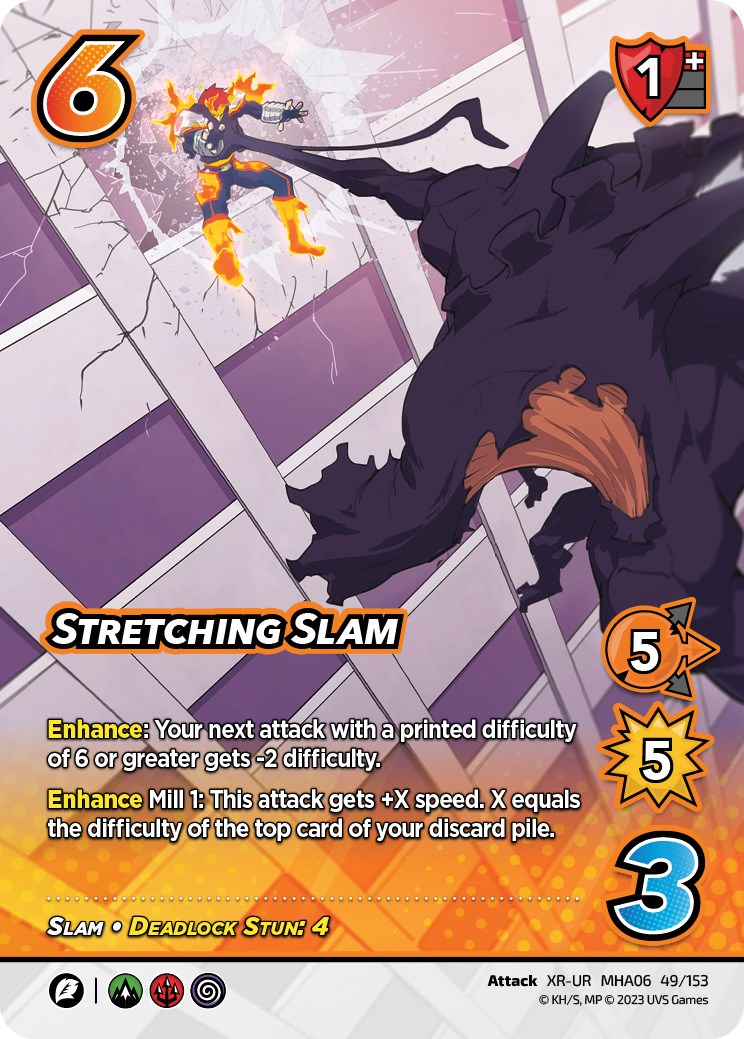 Stretching Slam (XR) - UniVersus: My Hero Academia: Jet Burn - UniVersus