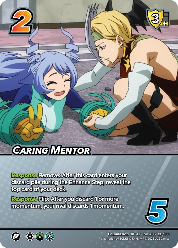 Caring Mentor (XR) - UniVersus: My Hero Academia: Jet Burn - UniVersus
