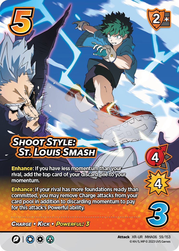 Shoot Style: St. Louis Smash (XR) - UniVersus: My Hero Academia: Jet ...