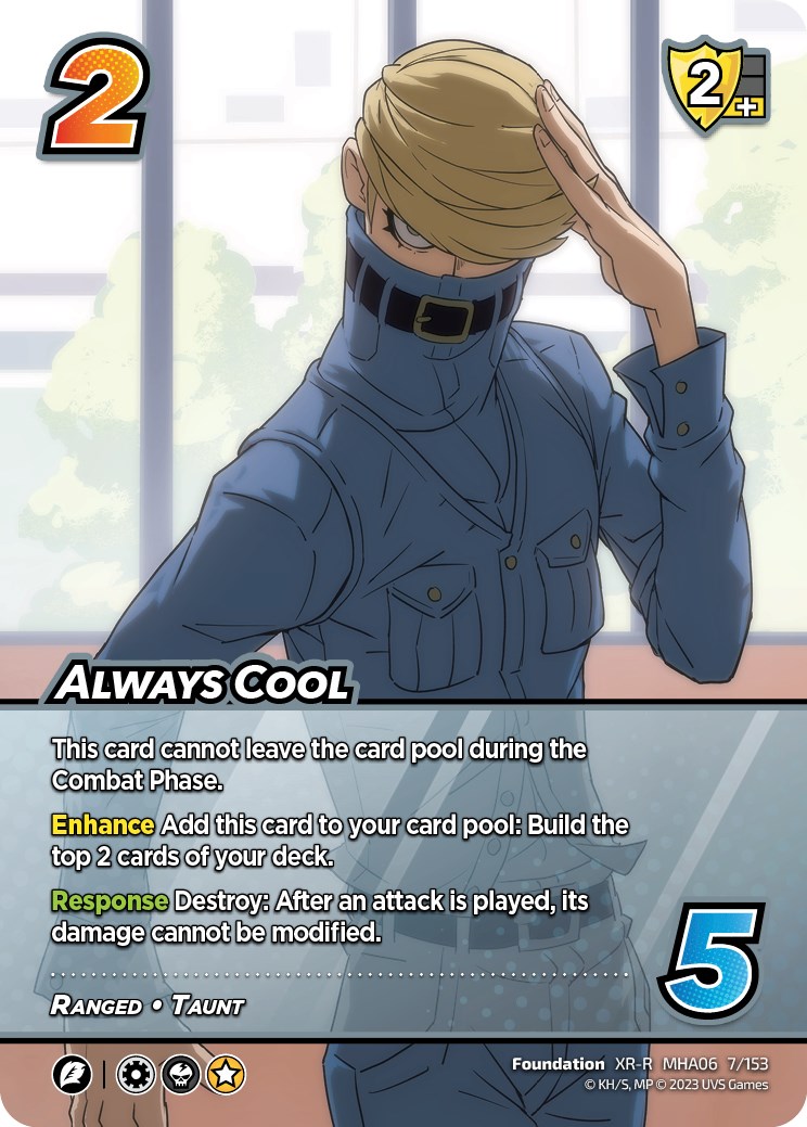 Always Cool (XR) - UniVersus: My Hero Academia: Jet Burn - UniVersus