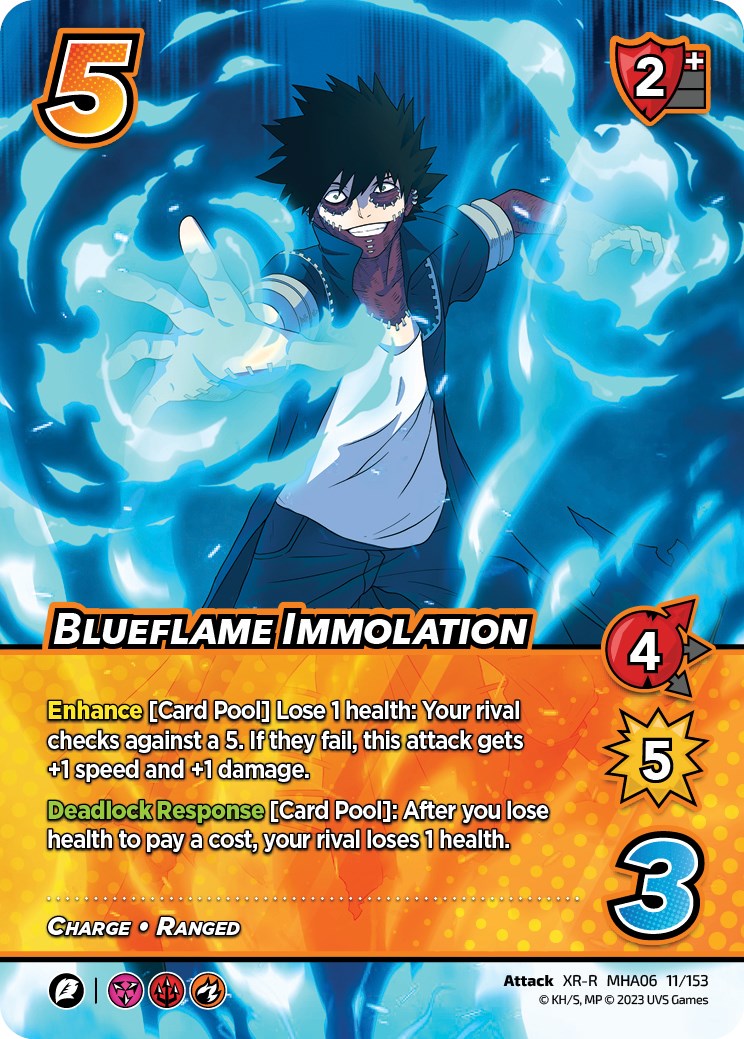 Blueflame Immolation (XR) - UniVersus: My Hero Academia: Jet Burn - UniVersus