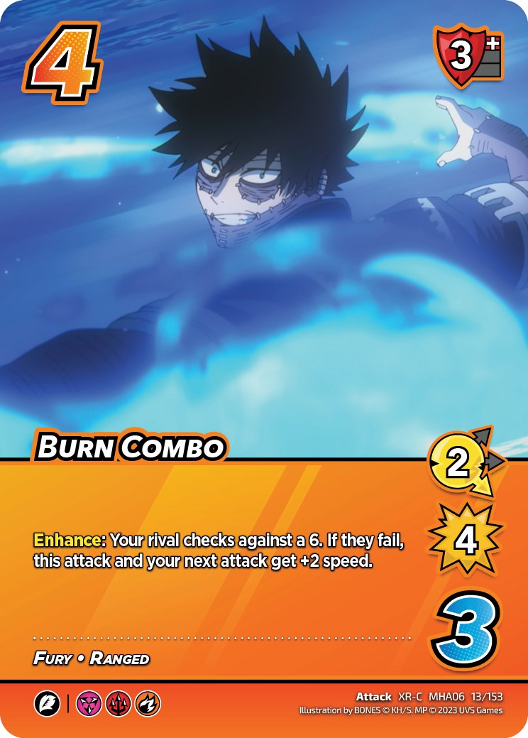 Burn Combo (XR) - UniVersus: My Hero Academia: Jet Burn - UniVersus