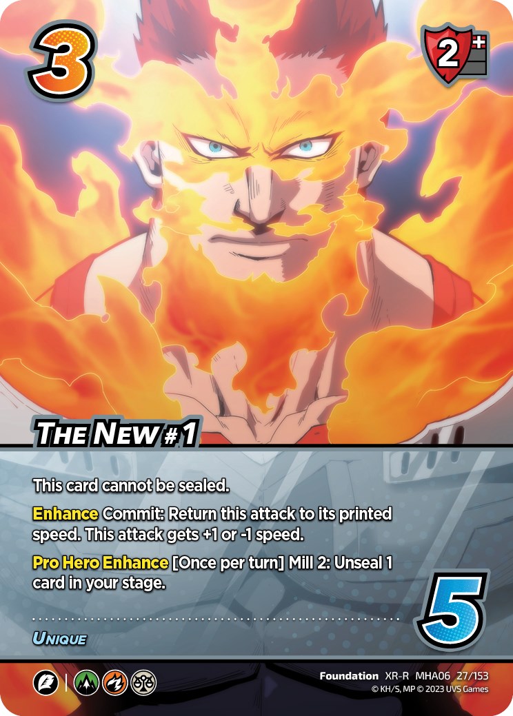 The New #1 (XR) - UniVersus: My Hero Academia: Jet Burn - UniVersus