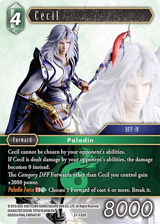 Cecil - Beyond Destiny - Final Fantasy TCG