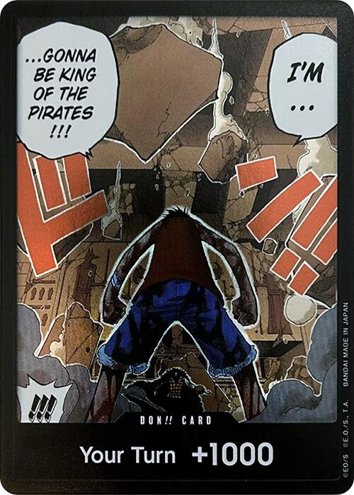 DON!! Card (Luffy vs. Crocodile) (Devil Fruits Collection Vol. 1) - One ...