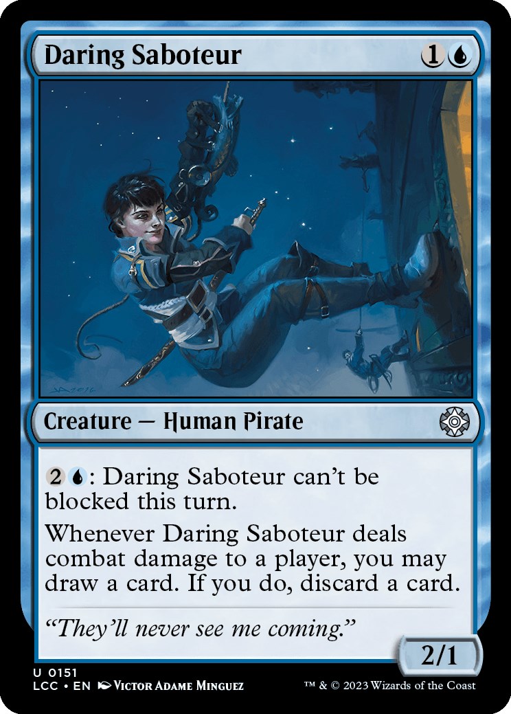 Daring Saboteur - Commander: The Lost Caverns of Ixalan - Magic: The ...
