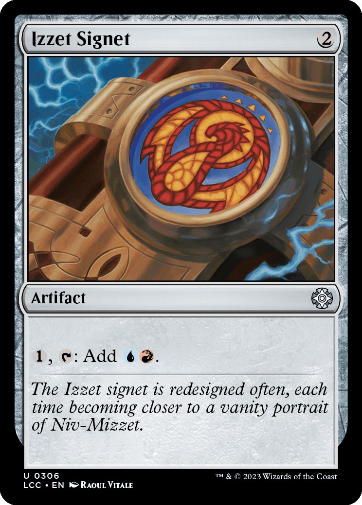 Izzet Signet - Commander: The Lost Caverns of Ixalan - Magic: The Gathering