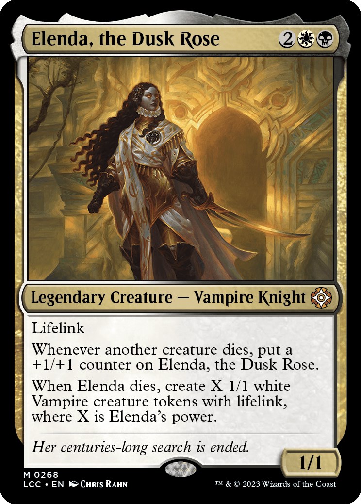 Elenda, the Dusk Rose - Commander: The Lost Caverns of Ixalan - Magic ...