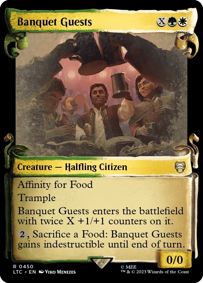 Banquet Guests (Showcase Scrolls) - Commander: The Lord of the Rings ...