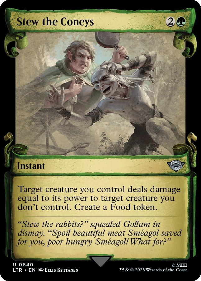 Stew the Coneys (Showcase Scrolls) - Universes Beyond: The Lord of the ...