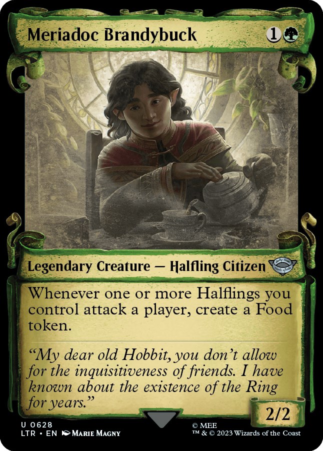 Meriadoc Brandybuck (Showcase Scrolls) - Universes Beyond: The Lord of ...