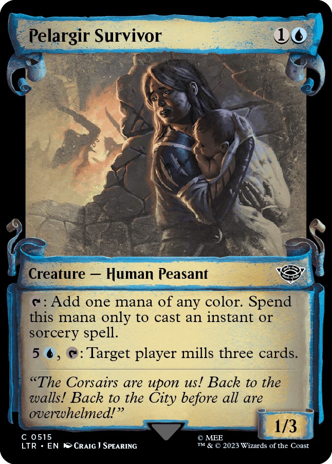 Pelargir Survivor (Showcase Scrolls) - Universes Beyond: The Lord of ...