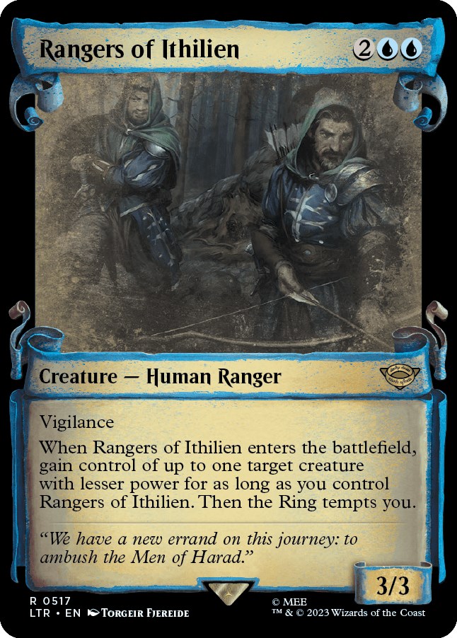 Rangers of Ithilien (Showcase Scrolls) - Universes Beyond: The Lord of ...