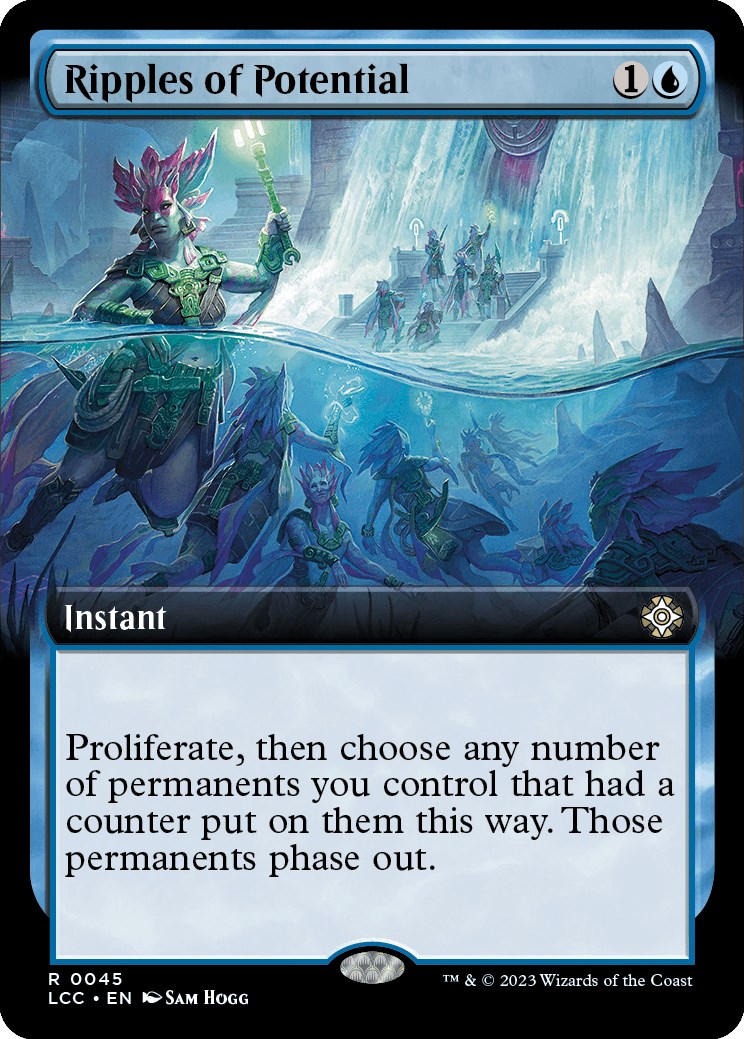 Ripples of Potential (Extended Art) - Commander: The Lost Caverns of ...