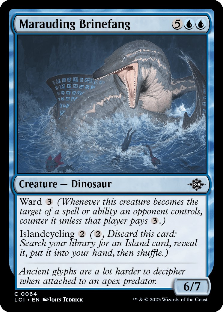 Marauding Brinefang - The Lost Caverns of Ixalan - Magic: The Gathering