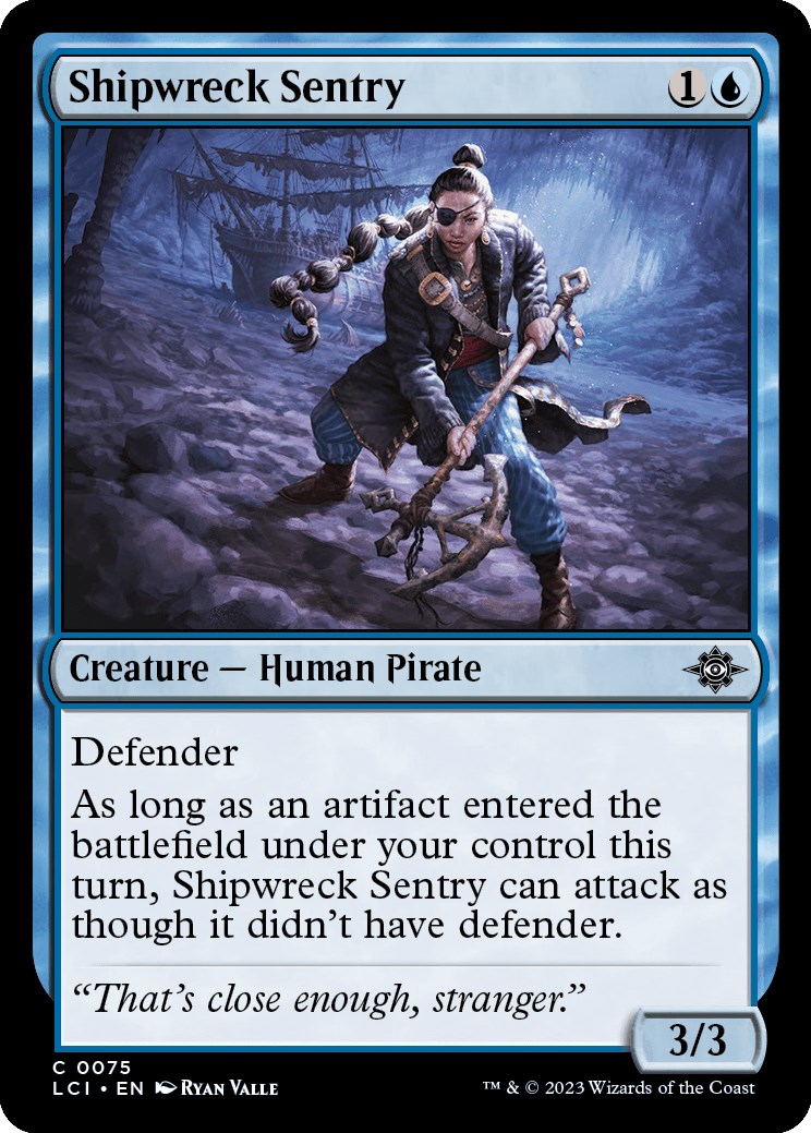 Shipwreck Sentry - The Lost Caverns of Ixalan - Magic: The Gathering