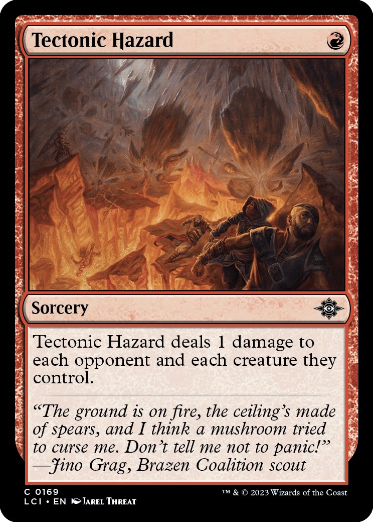 Tectonic Hazard - The Lost Caverns of Ixalan - Magic: The Gathering