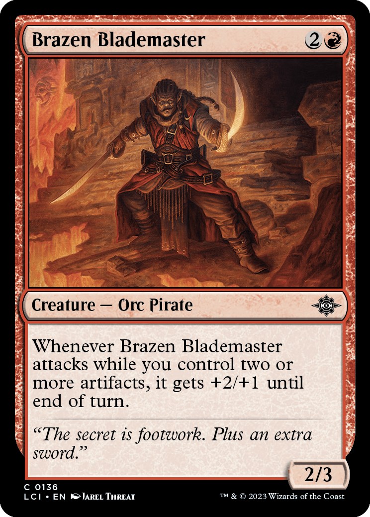 Brazen Blademaster - The Lost Caverns of Ixalan - Magic: The Gathering