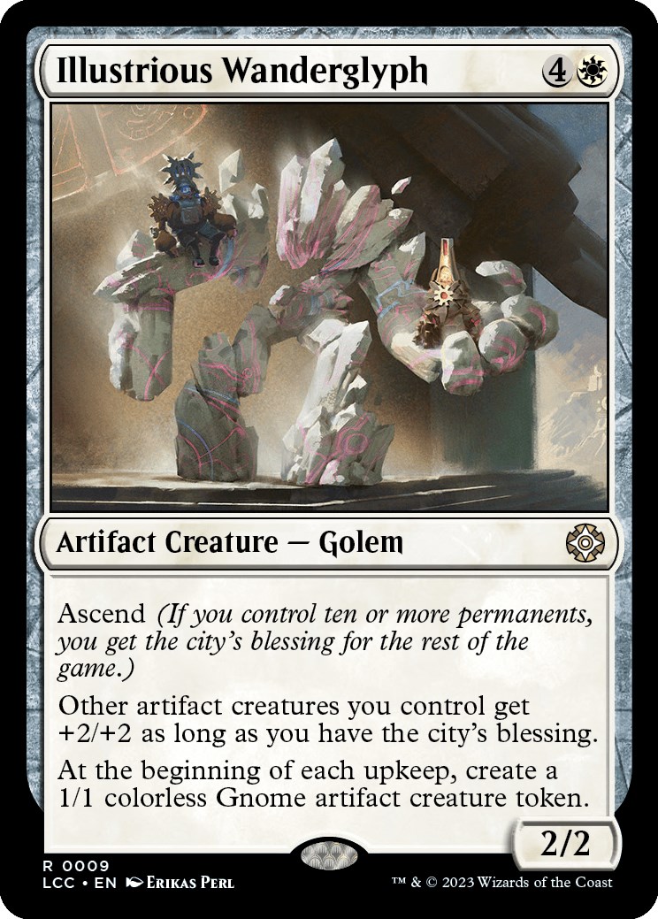Illustrious Wanderglyph - Commander: The Lost Caverns of Ixalan - Magic ...