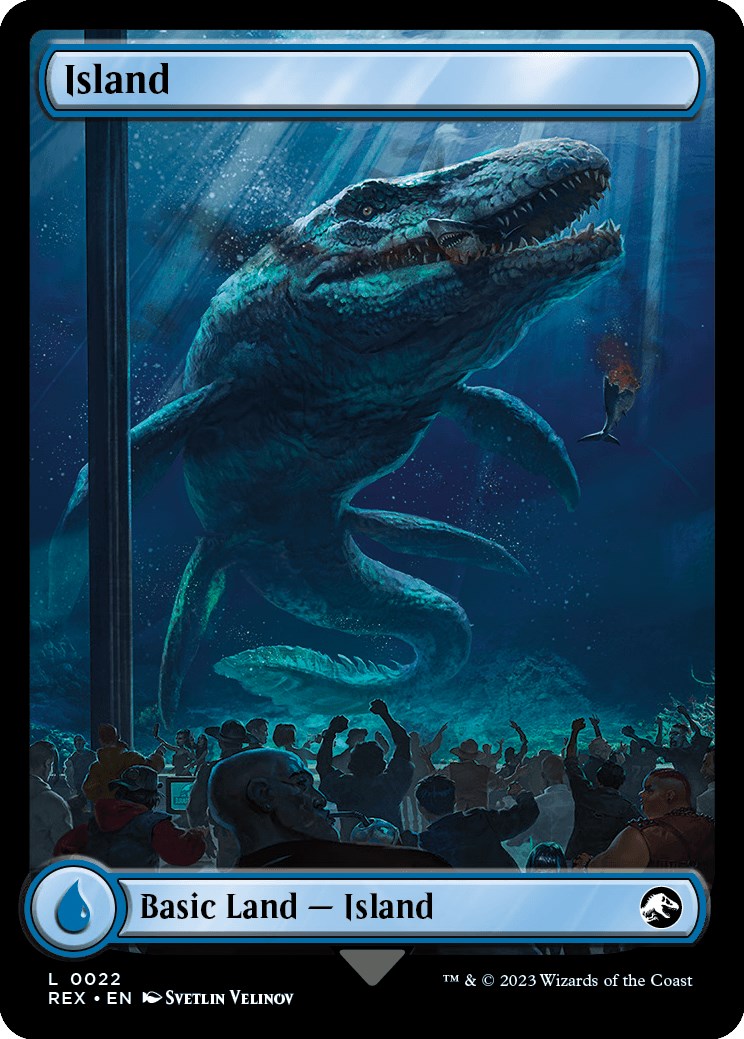Island - Universes Beyond: Jurassic World Collection - Magic: The Gathering