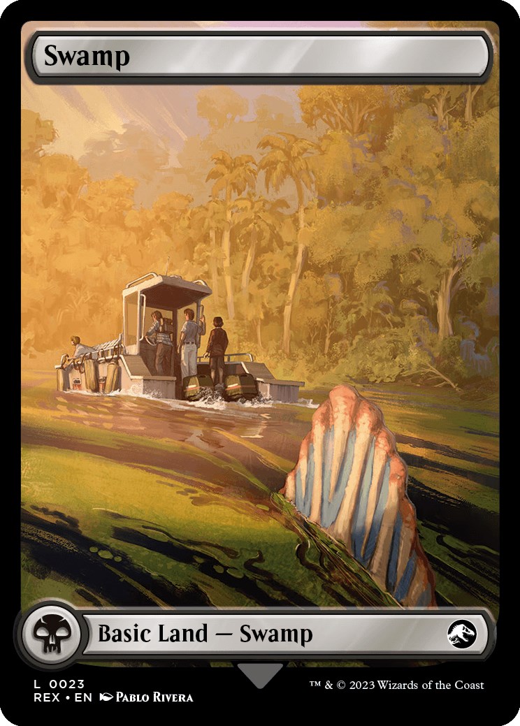 Swamp - Universes Beyond: Jurassic World Collection - Magic: The Gathering