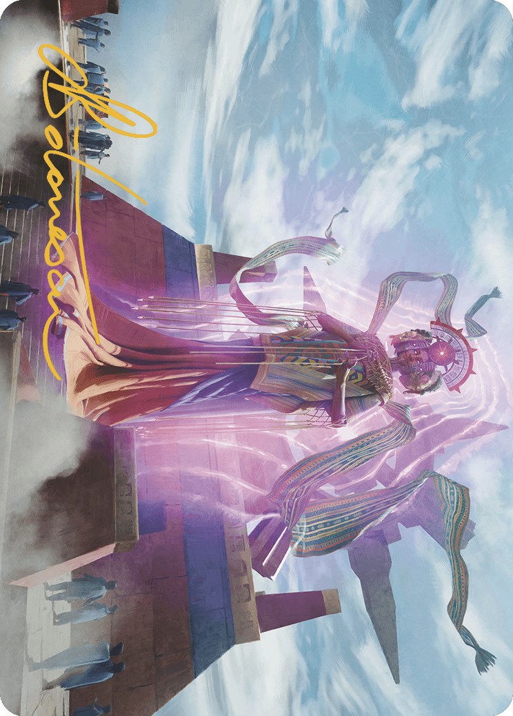 Ojer Taq, Deepest Foundation Art Card (4/81) (Gold-Stamped Signature ...