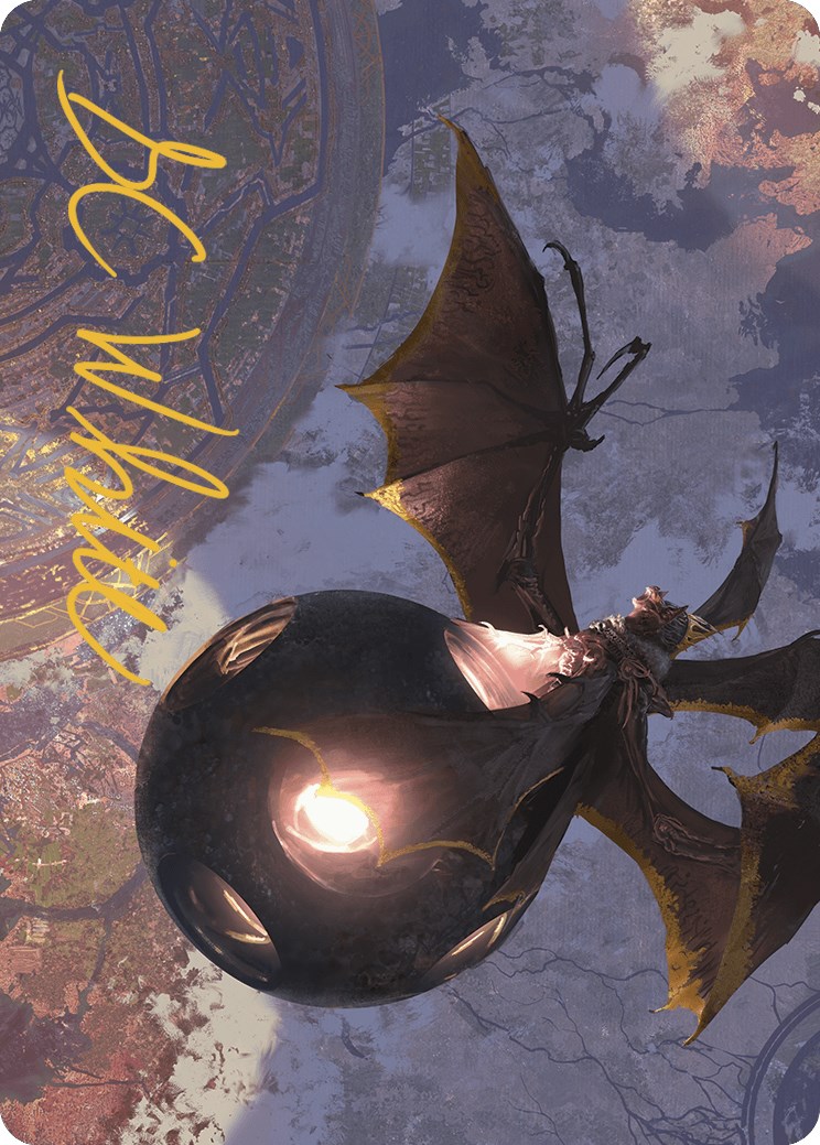 Malicious Eclipse Art Card (Gold-Stamped Signature) - Art Series: The Lost Caverns of Ixalan ...