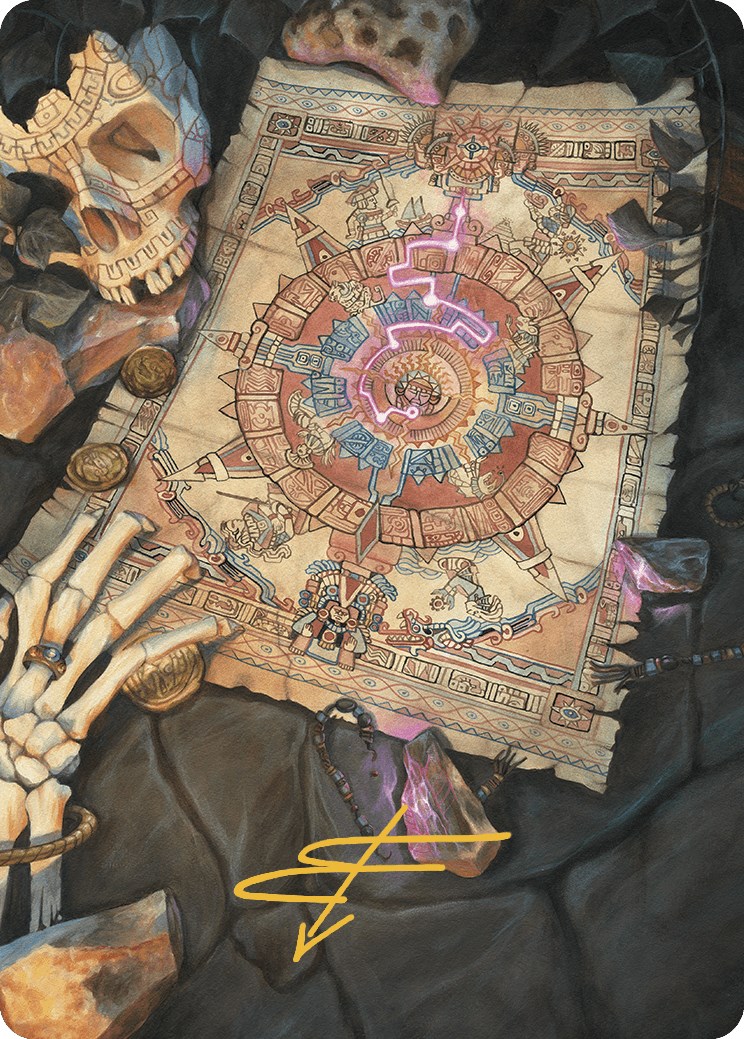 Map Token Art Card (Gold-Stamped Signature) - Art Series: The Lost ...