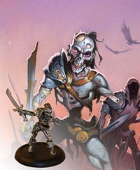 Descent Lieutenant Miniature: Krieg the Relentless - Fantasy Flight ...