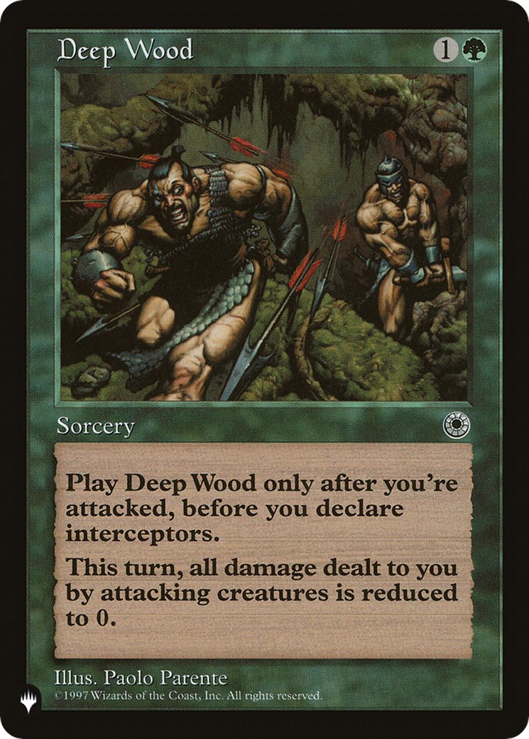Deep Wood - The List Reprints - Magic: The Gathering