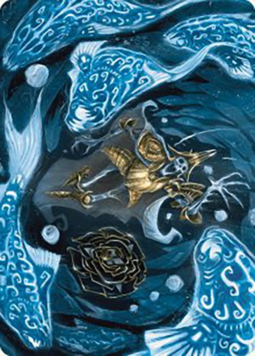 Eaten by Piranhas Art Card - Art Series: The Lost Caverns of Ixalan ...