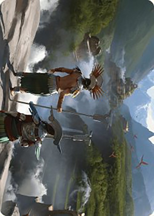 Glimpse the Core Art Card - Art Series: The Lost Caverns of Ixalan ...