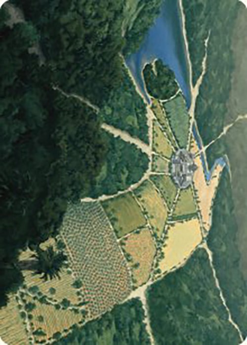 Restless Prairie Art Card - Art Series: The Lost Caverns of Ixalan ...