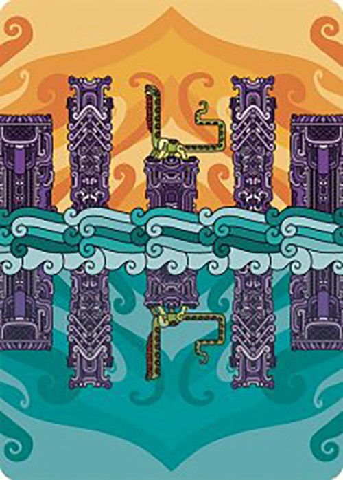 Echoing Deeps Art Card - Art Series: The Lost Caverns of Ixalan - Magic ...