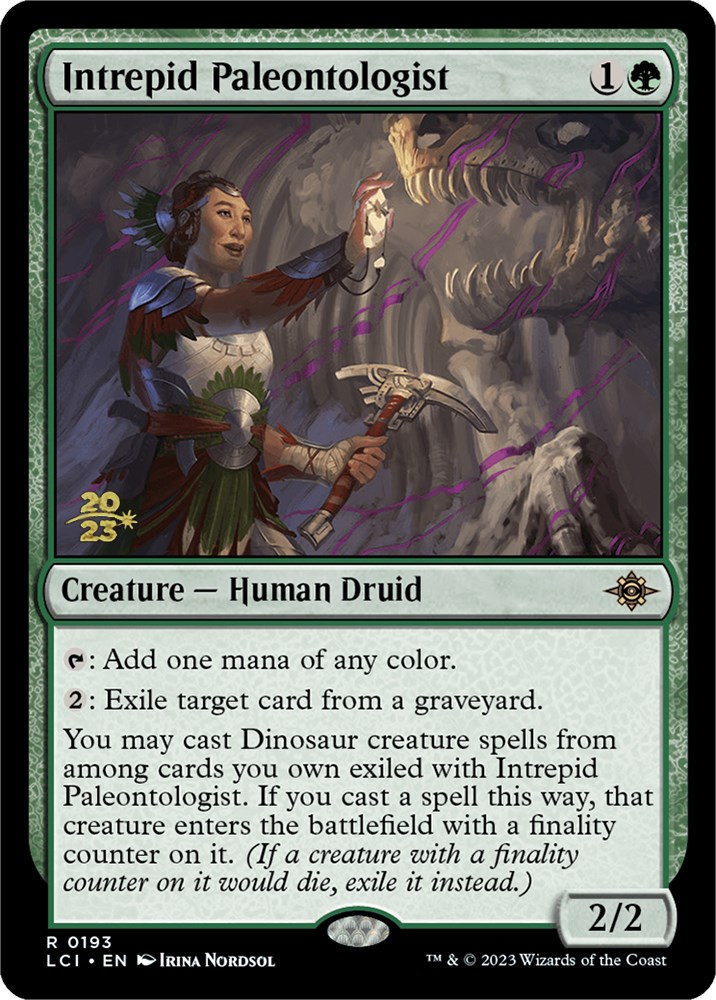 Intrepid Paleontologist - Prerelease Cards - Magic: The Gathering