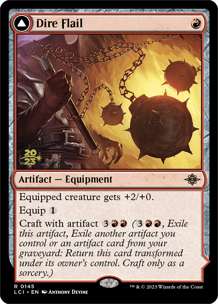 Dire Flail - Prerelease Cards - Magic: The Gathering