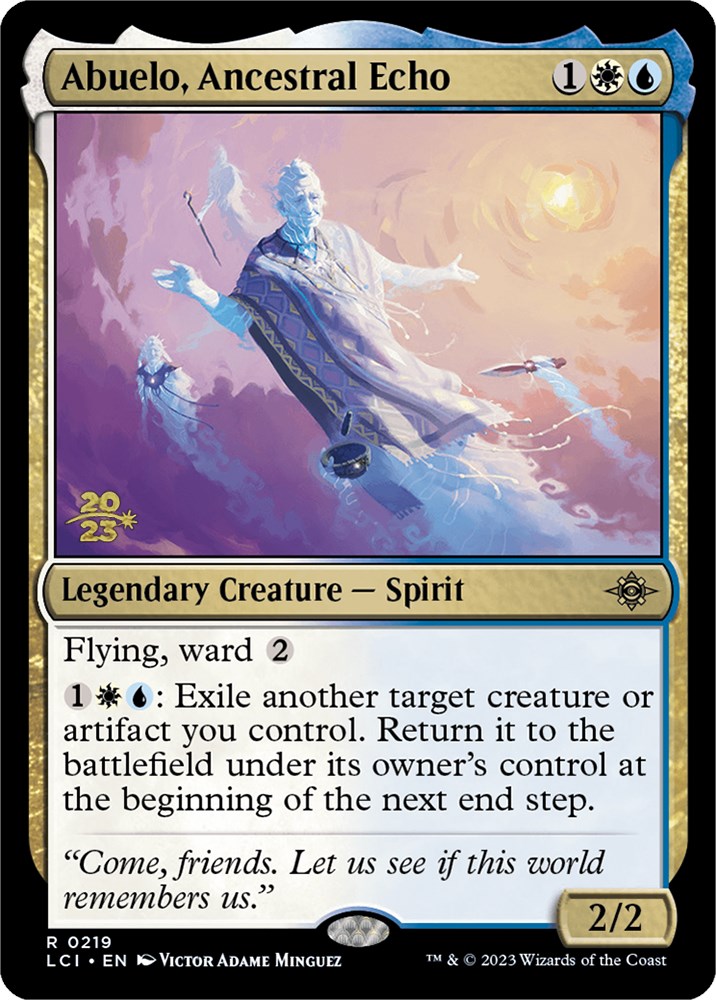 Abuelo, Ancestral Echo - Prerelease Cards - Magic: The Gathering