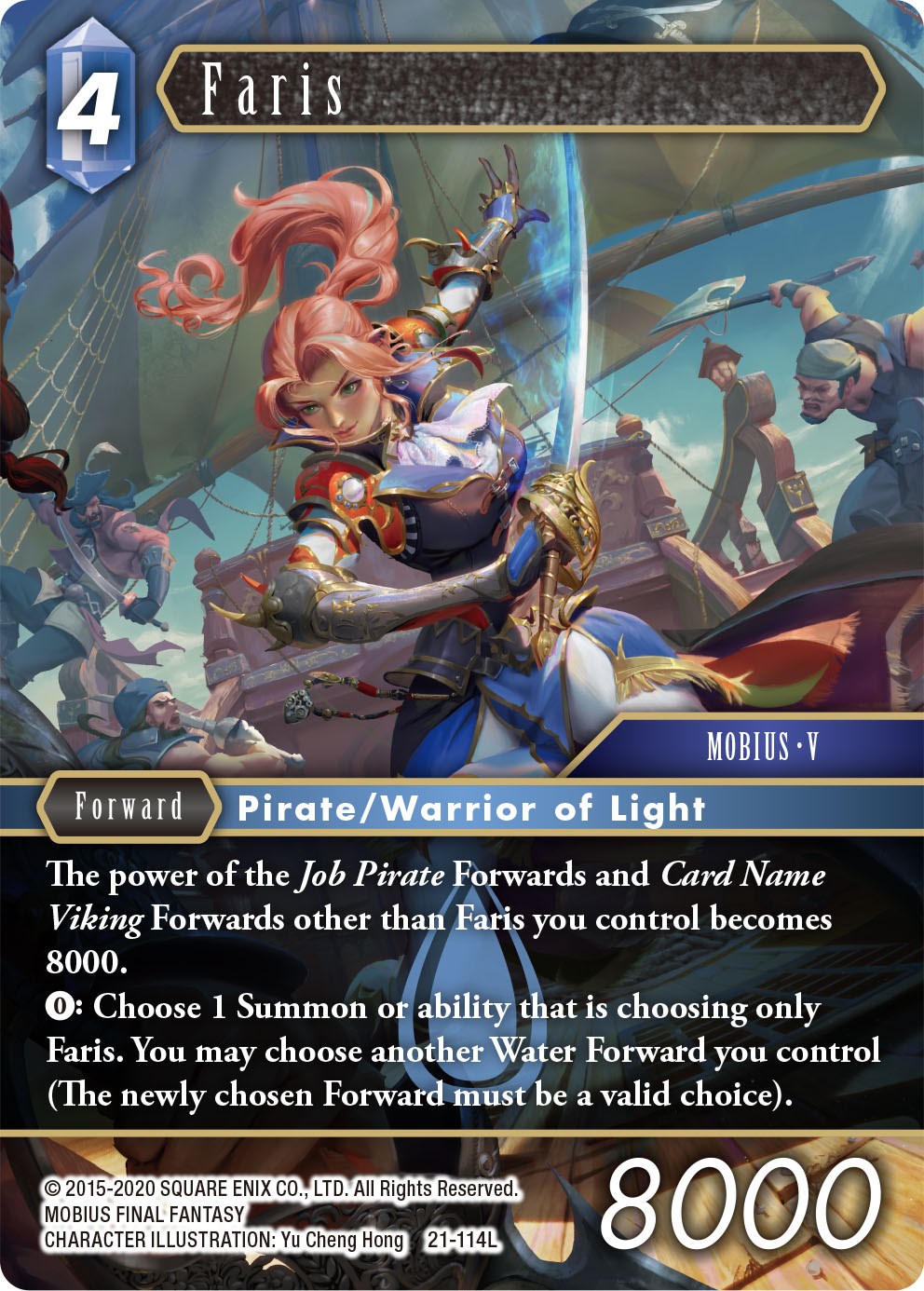 Faris - Beyond Destiny - Final Fantasy TCG