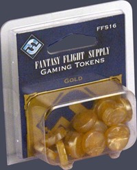 Gaming Tokens: Gold - Fantasy Flight Games - Boardgames