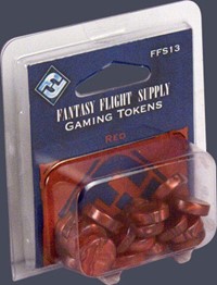 Gaming Tokens: Red - Fantasy Flight Games - Boardgames