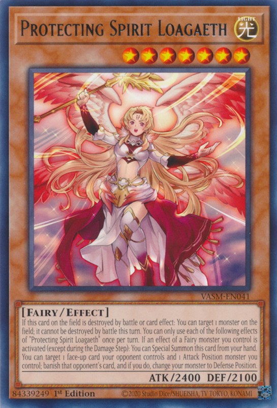Protecting Spirit Loagaeth - Valiant Smashers - YuGiOh