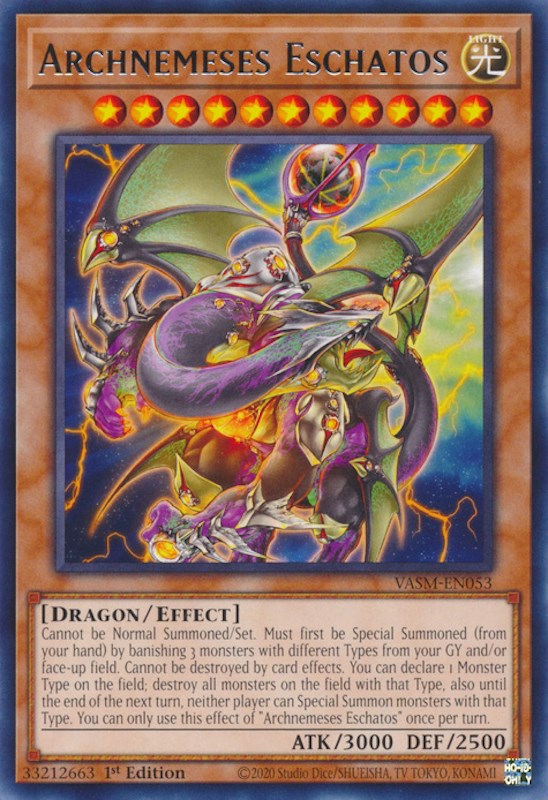 Archnemeses Eschatos - Valiant Smashers - YuGiOh