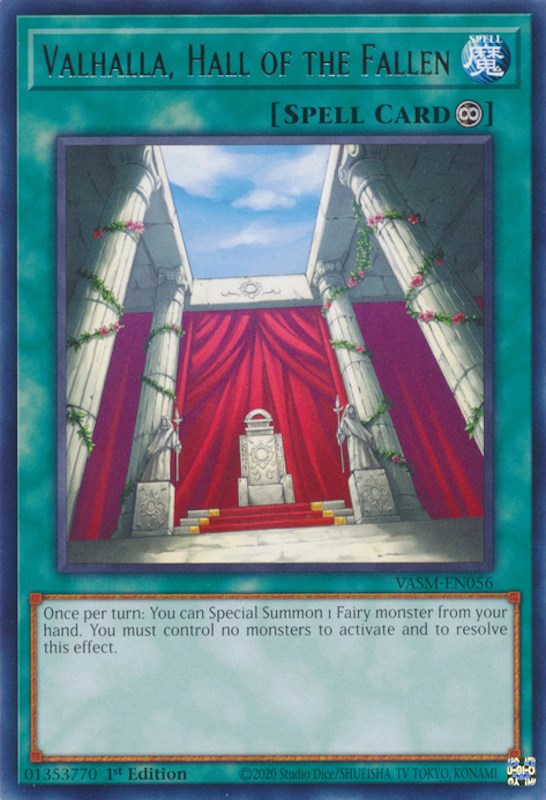 Valhalla, Hall of the Fallen - Valiant Smashers - YuGiOh