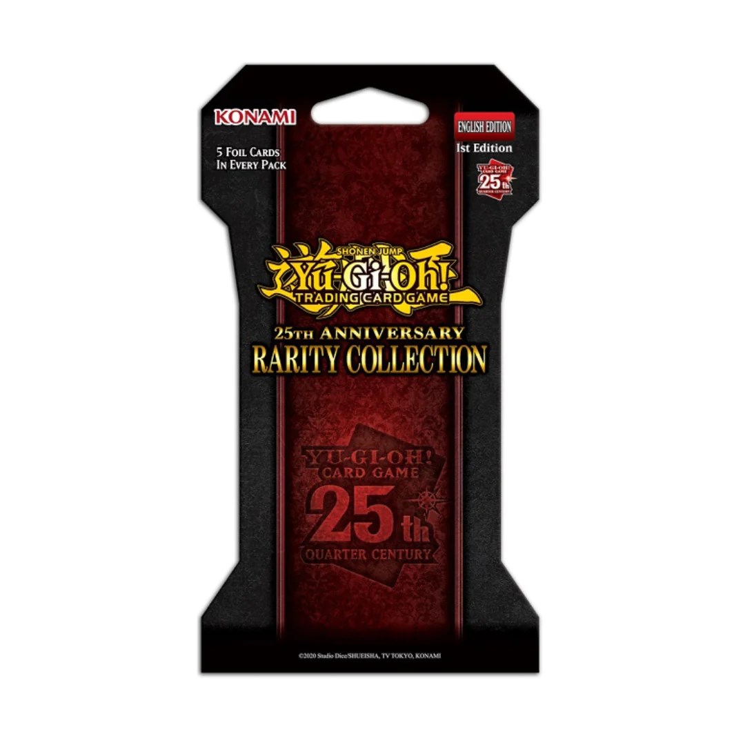 25th Anniversary Rarity Collection Sleeved Booster Pack - 25th Anniversary Rarity Collection ...