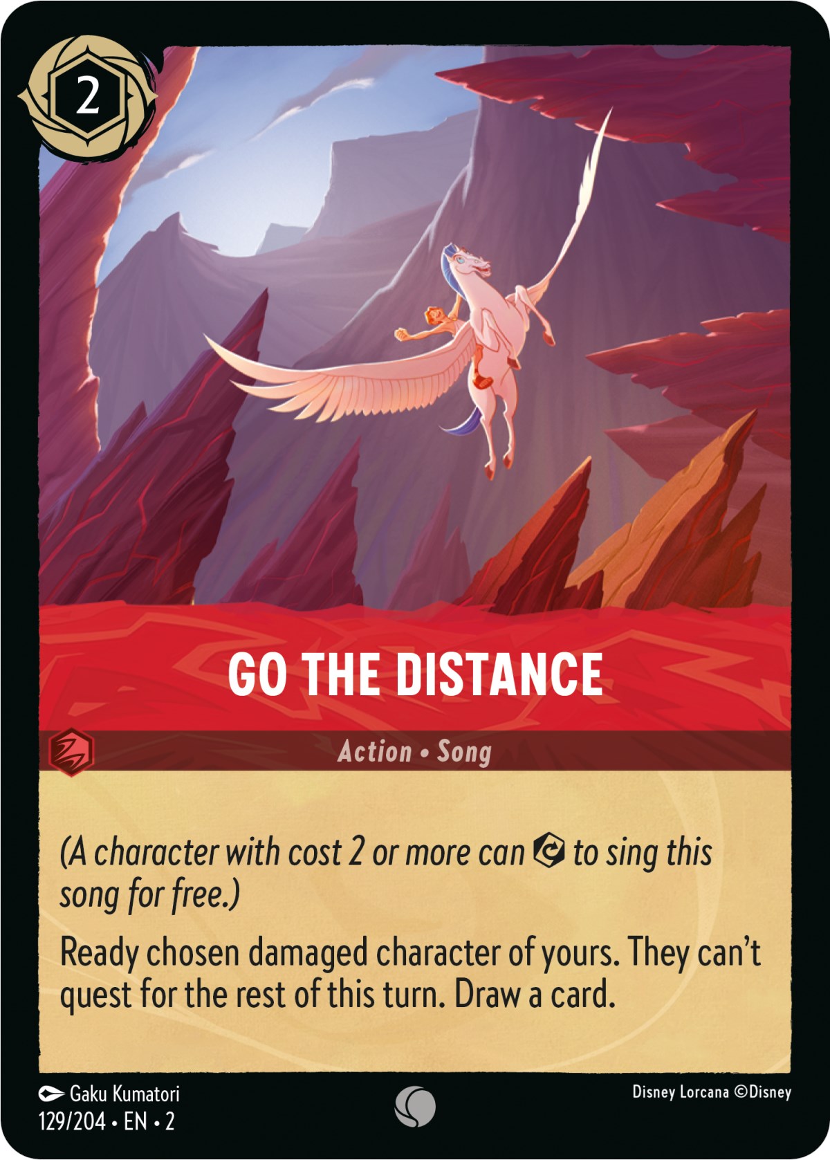 Go the Distance - Rise of the Floodborn - Disney Lorcana